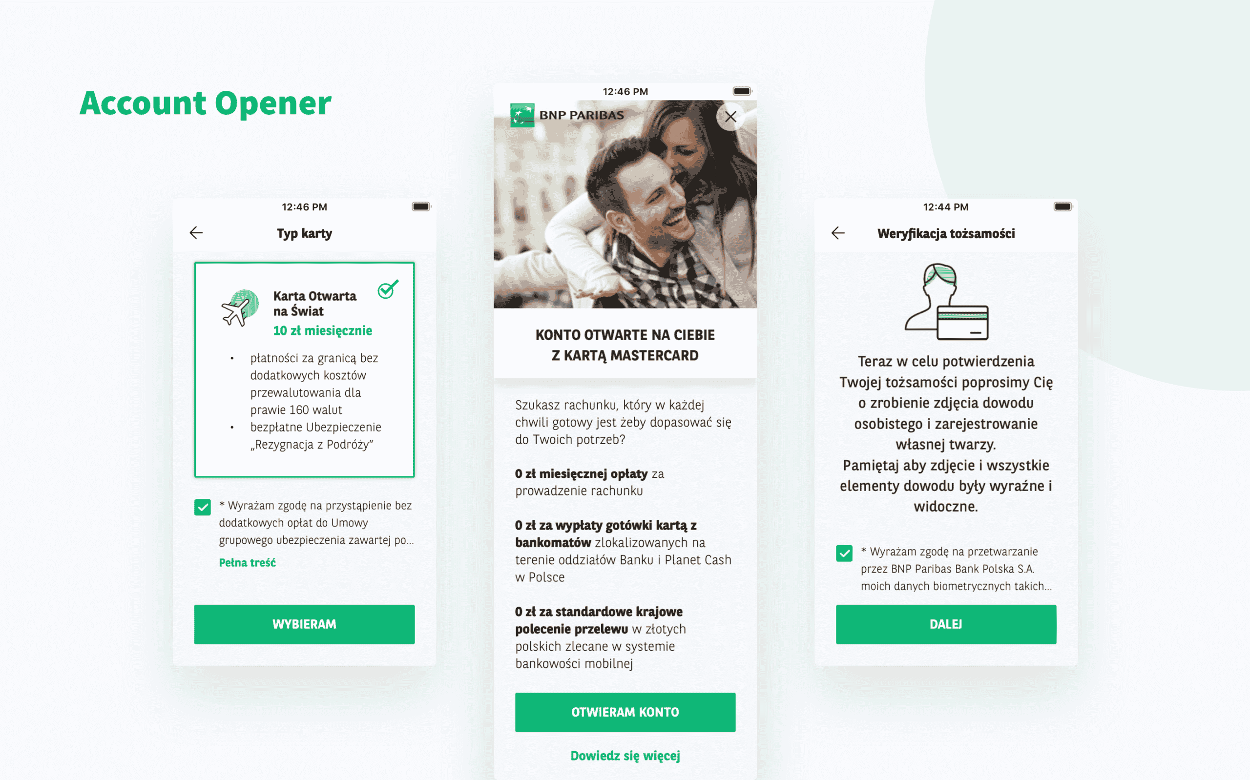 Bank Account Management Mobile App for BNP Paribas | Miquido