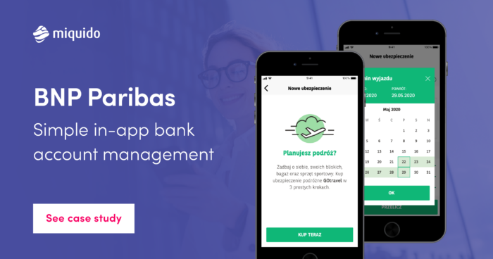 Mobile Banking Application for BNP Paribas: GOmobile | Miquido