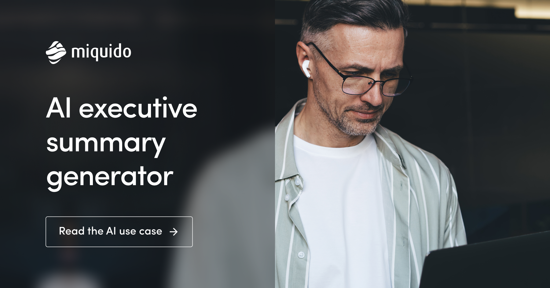 Custom AI for Executive Summary Solution | Miquido
