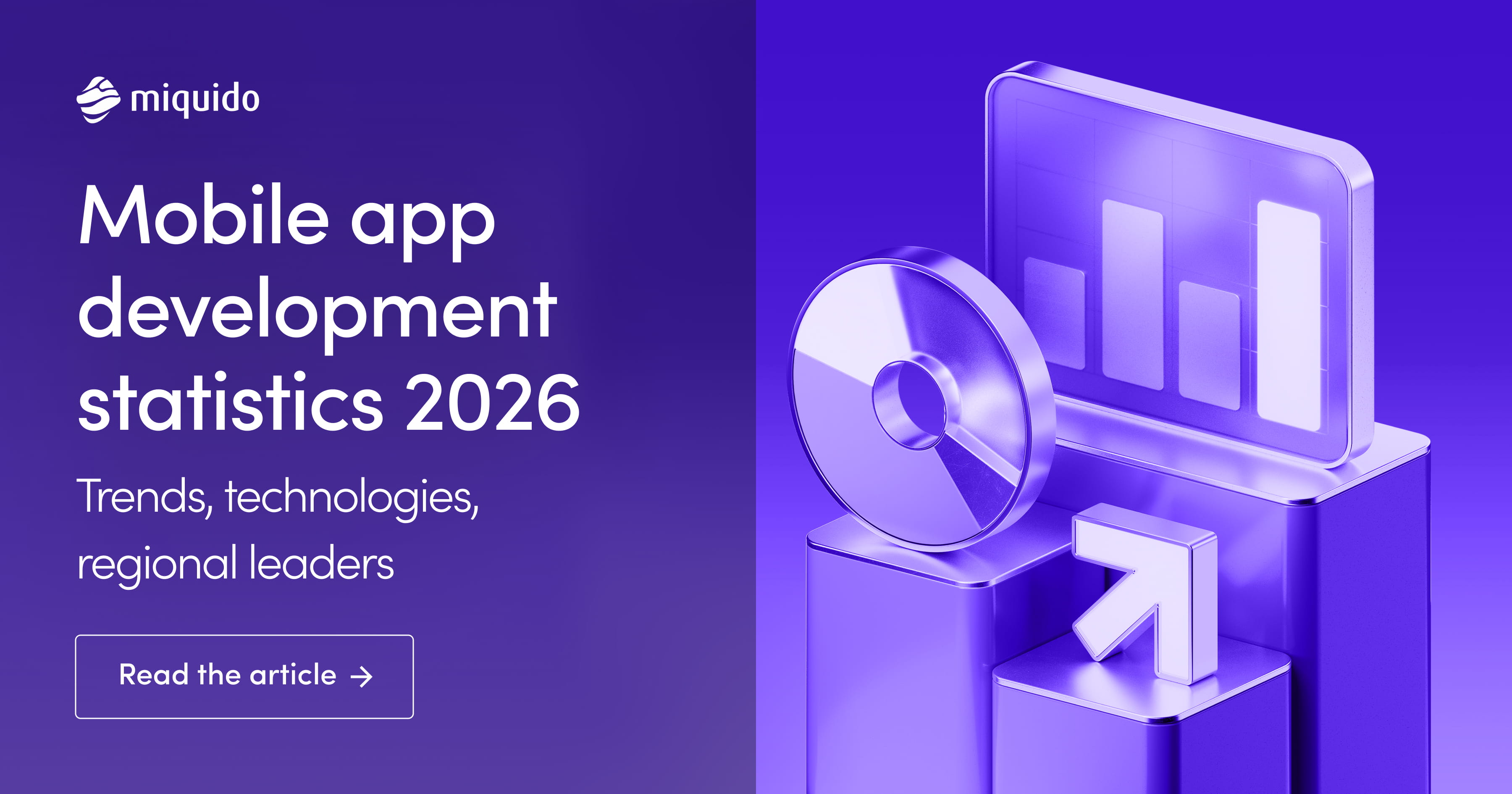 Mobile App Development Statistics 2026 | Miquido Blog