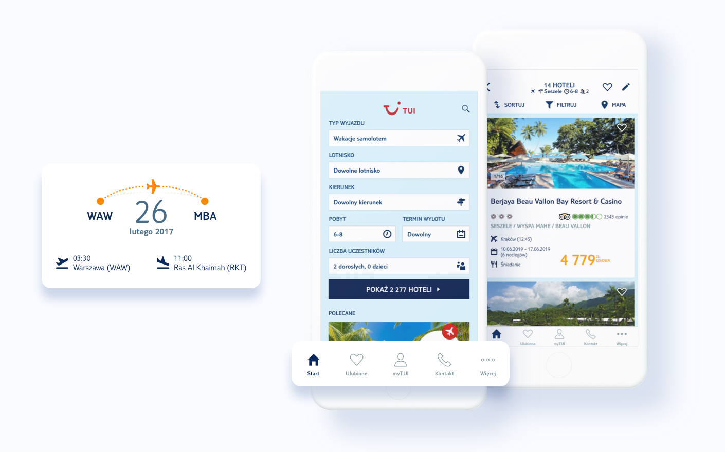 Travel Management & Tourism Mobile App Solution for TUI | Miquido